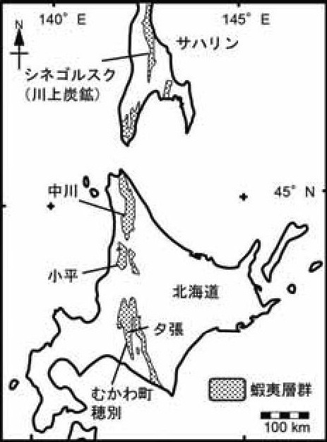 Distribution map of Ezo layers | AKARENGA